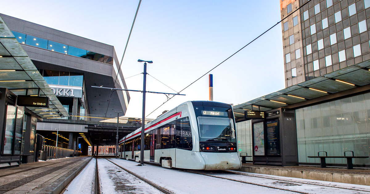 Sådan kom Danmarks første letbane på skinner | Horten